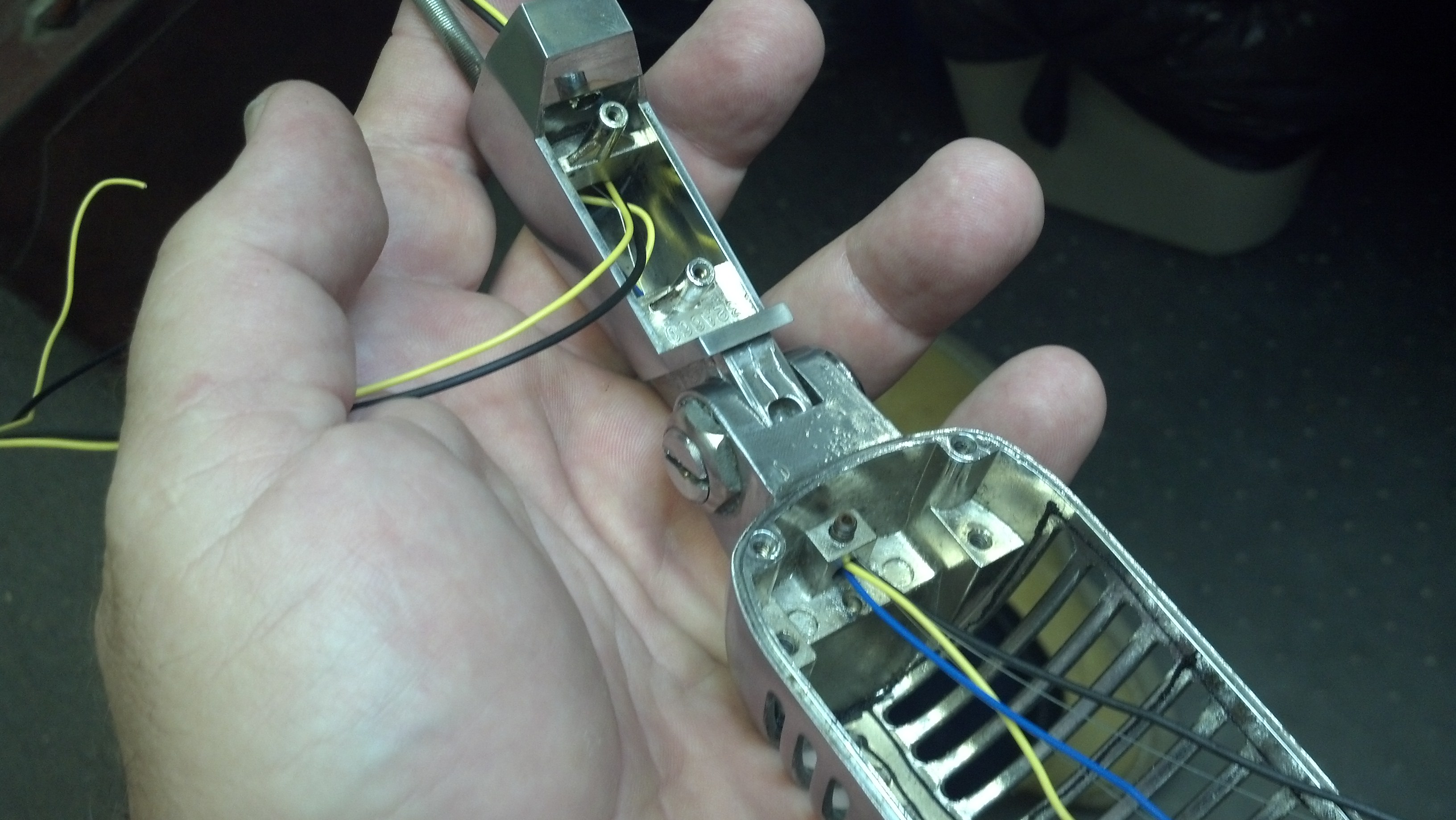 Shure 555H Microphone Rebuild