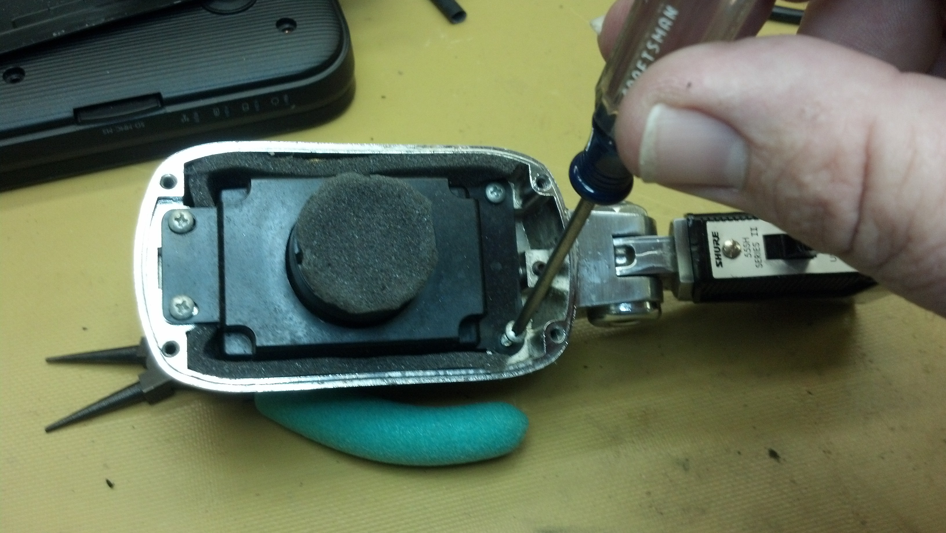 Shure 555H Microphone Rebuild - Unbroken String