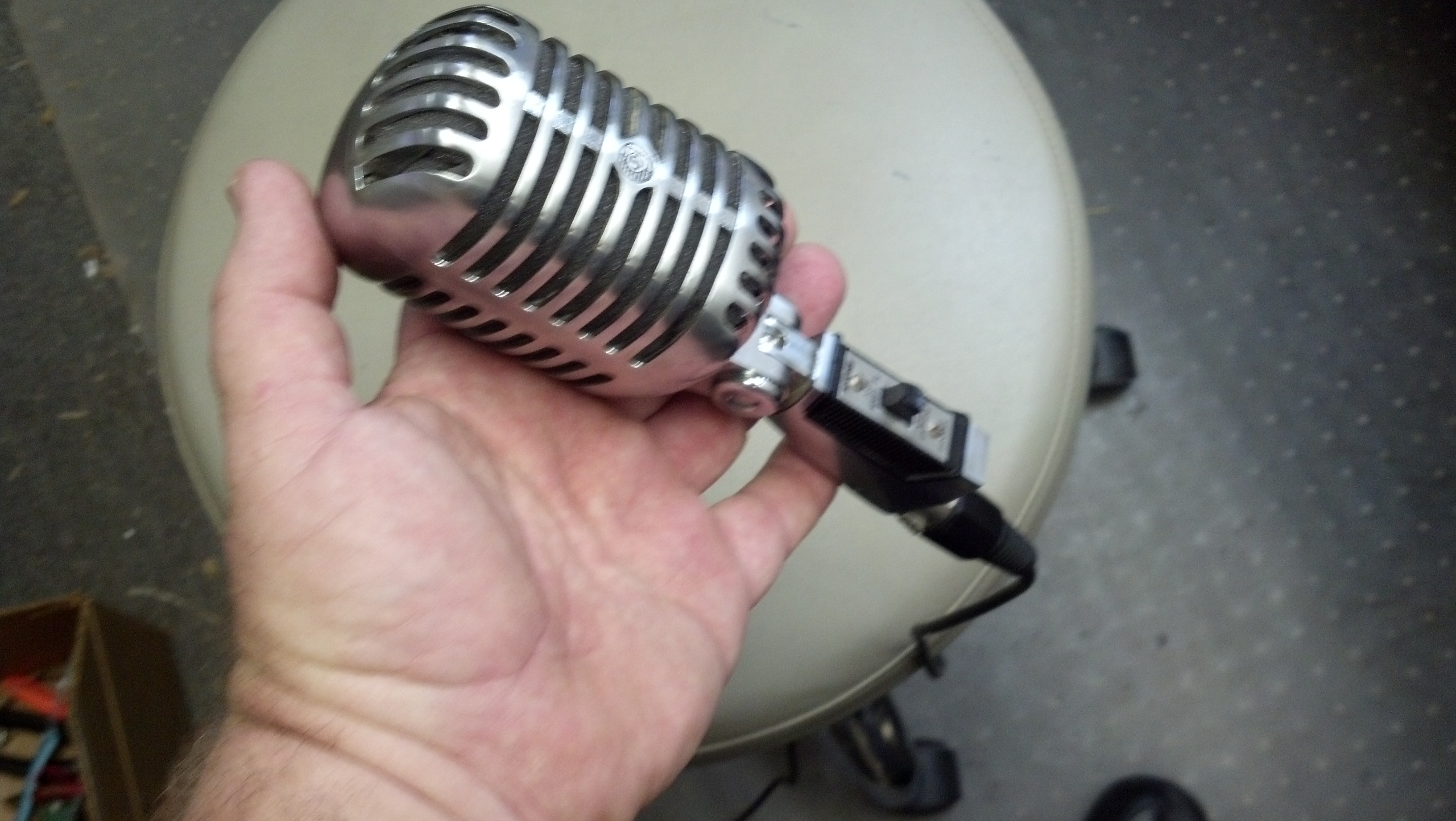 Shure 555H Microphone Rebuild - Unbroken String