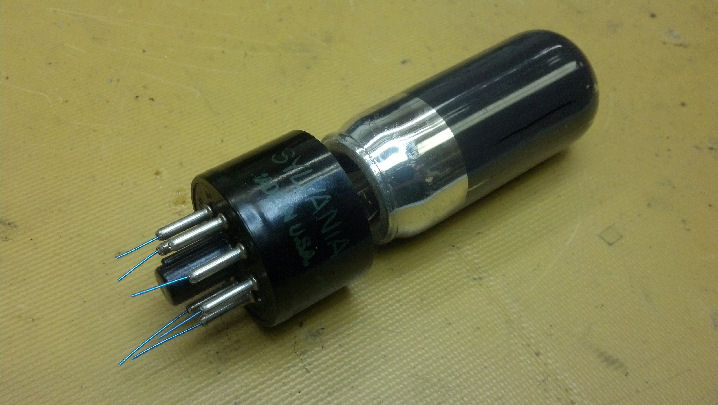 Octal Tube Base Replacement Experiment - Unbroken String